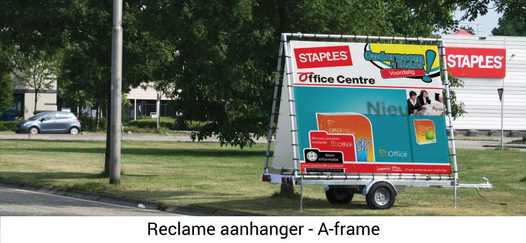 Reclame aanhanger | Sign Framing